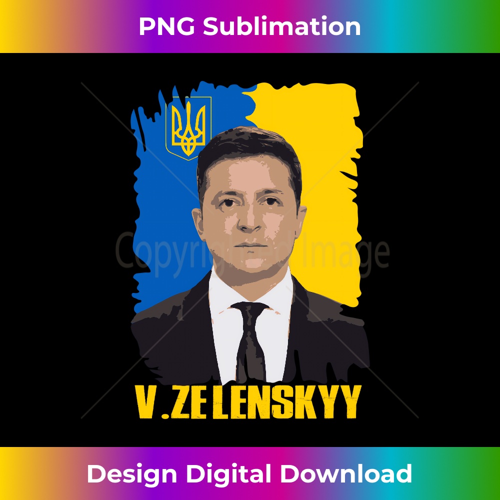 Zelensky Ukraine Trident Tryzub Ukraina Flag Slava Ukraini - | Inspire ...