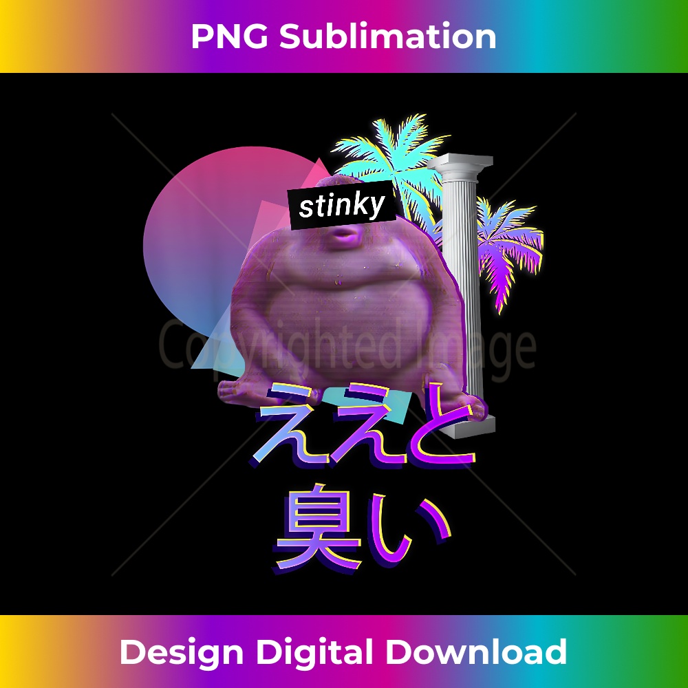 Uh Oh Stinky Poop Le Monke Aesthetics Vaporwave Meme - Futur | Inspire ...