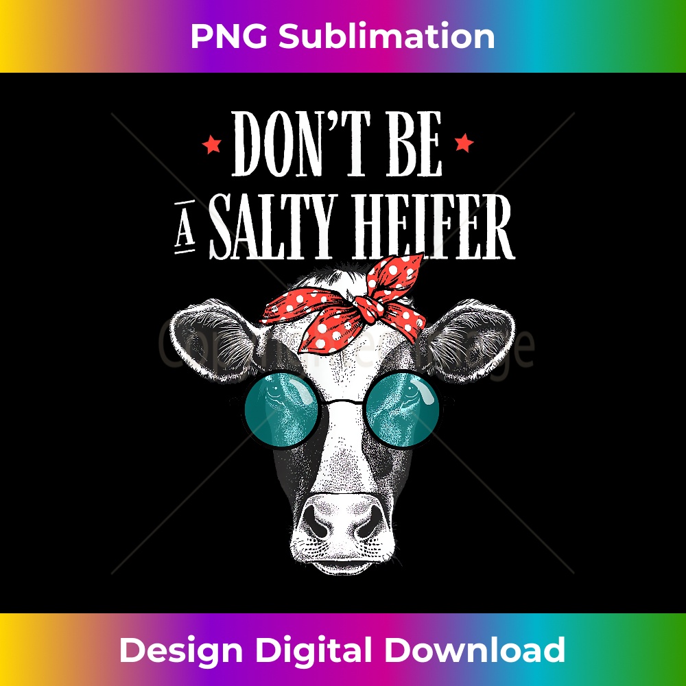 Dont Be A Salty Heifer Vintage Country Sayings Heifer - Clas | Inspire ...