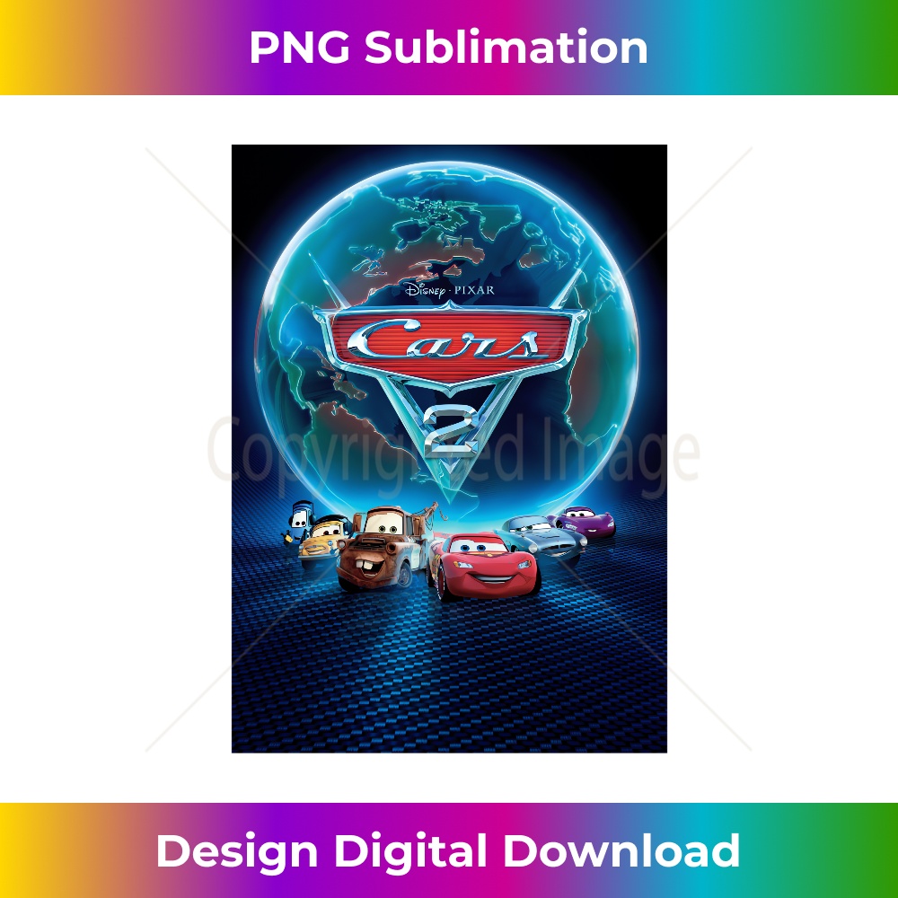 Disney Pixar Cars 2 Classic Movie - Artisanal Sublimation PN - Inspire ...