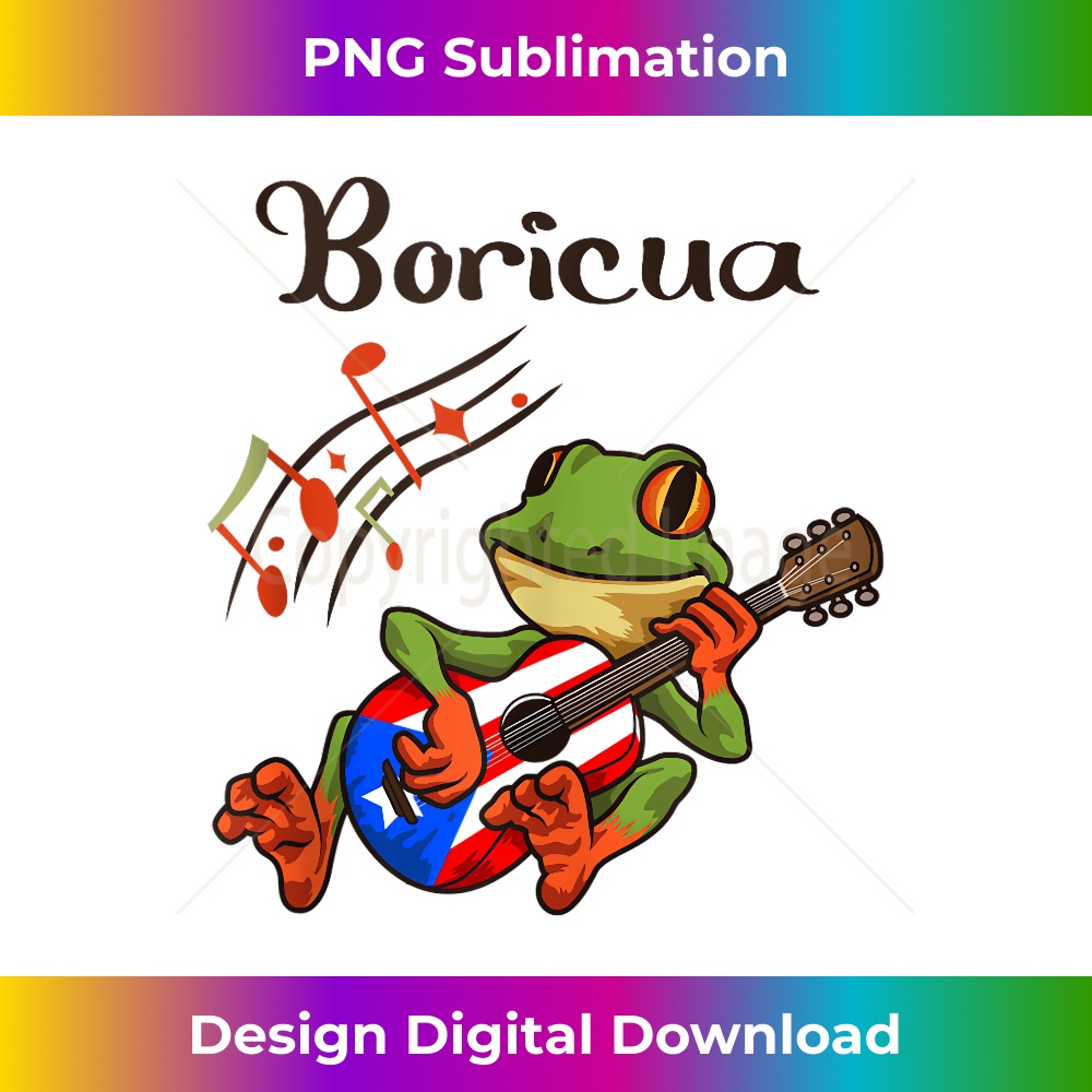 Puerto Rico Coqui Frog Puerto Rican Music Graphic - Eco-Frie | Inspire ...