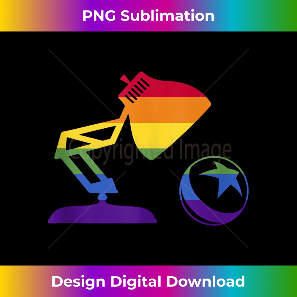 Disney Pixar Rainbow Fill Big Pixar Lamp Logo - Classic Subl | Inspire ...
