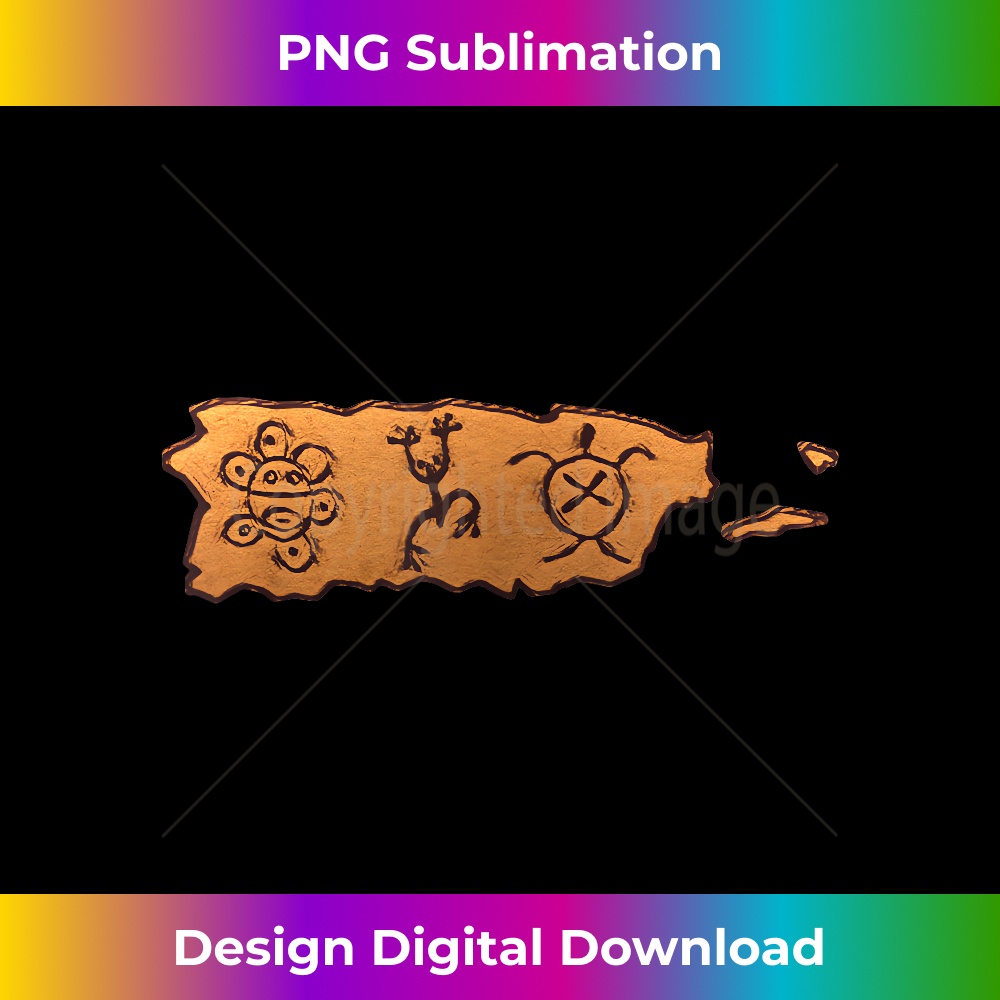 Taino Art Symbols Puerto Rico Map Boricua Petroglyphs - Clas - Inspire ...