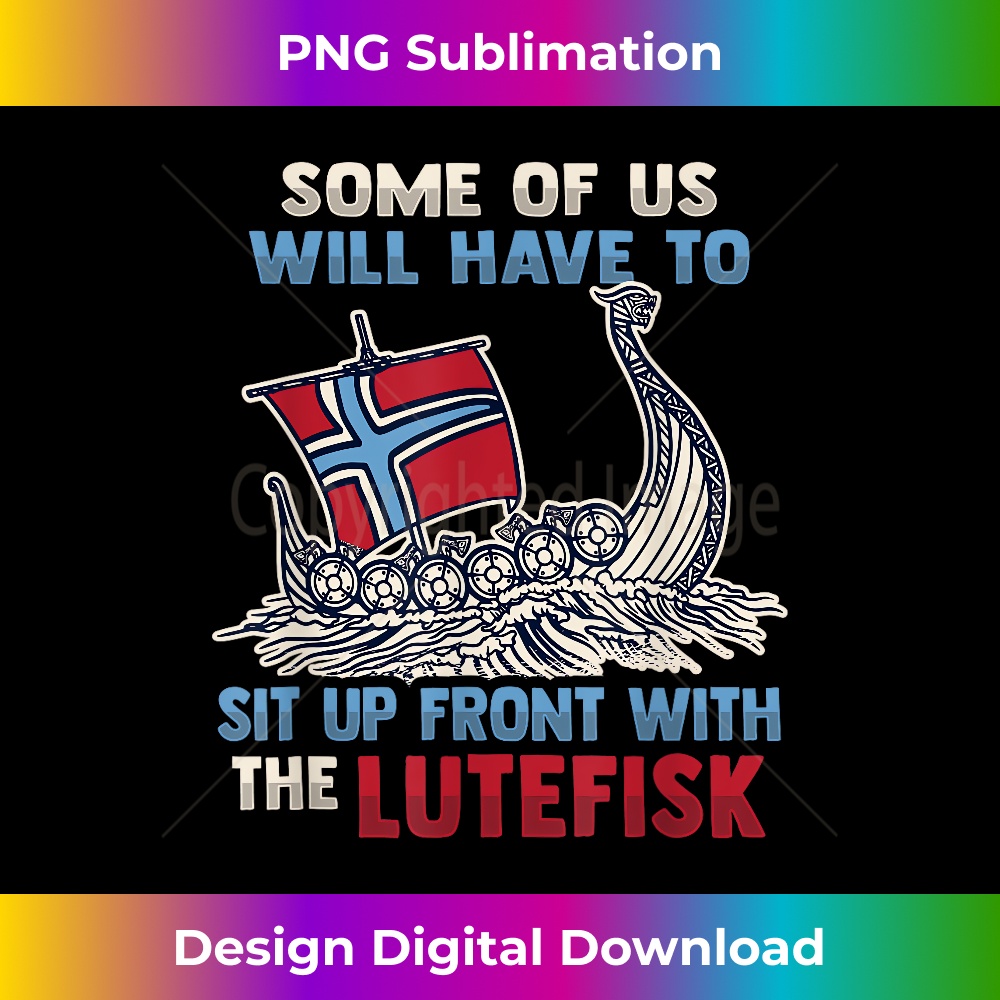 Lutefisk Viking Ship Meme Design for a Norwegian Food Lover | Inspire ...