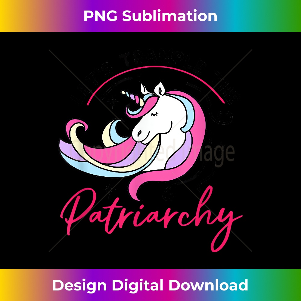 Trample The Patriarchy Funny Feminist s Rights Unicorn - Sop - Inspire ...