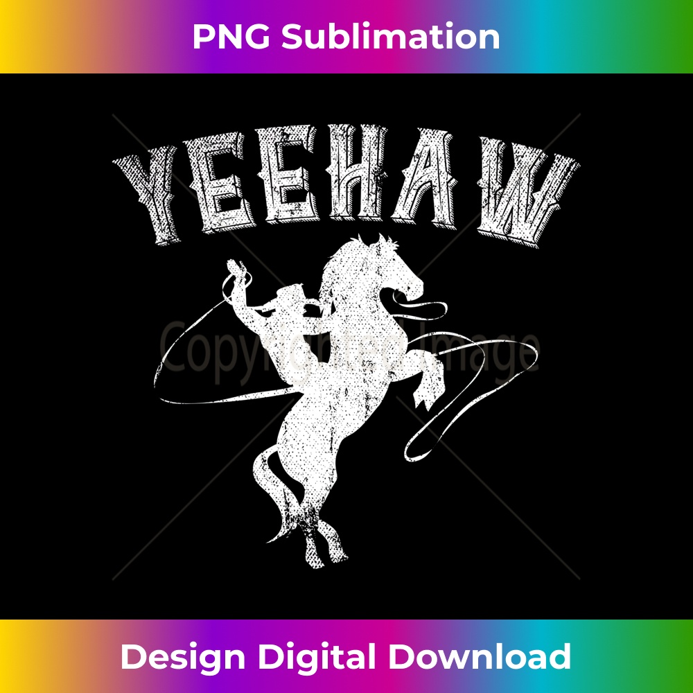 Funny Western Horse Bull Riding Rodeo Yeehaw Cowboy - Artisa | Inspire ...