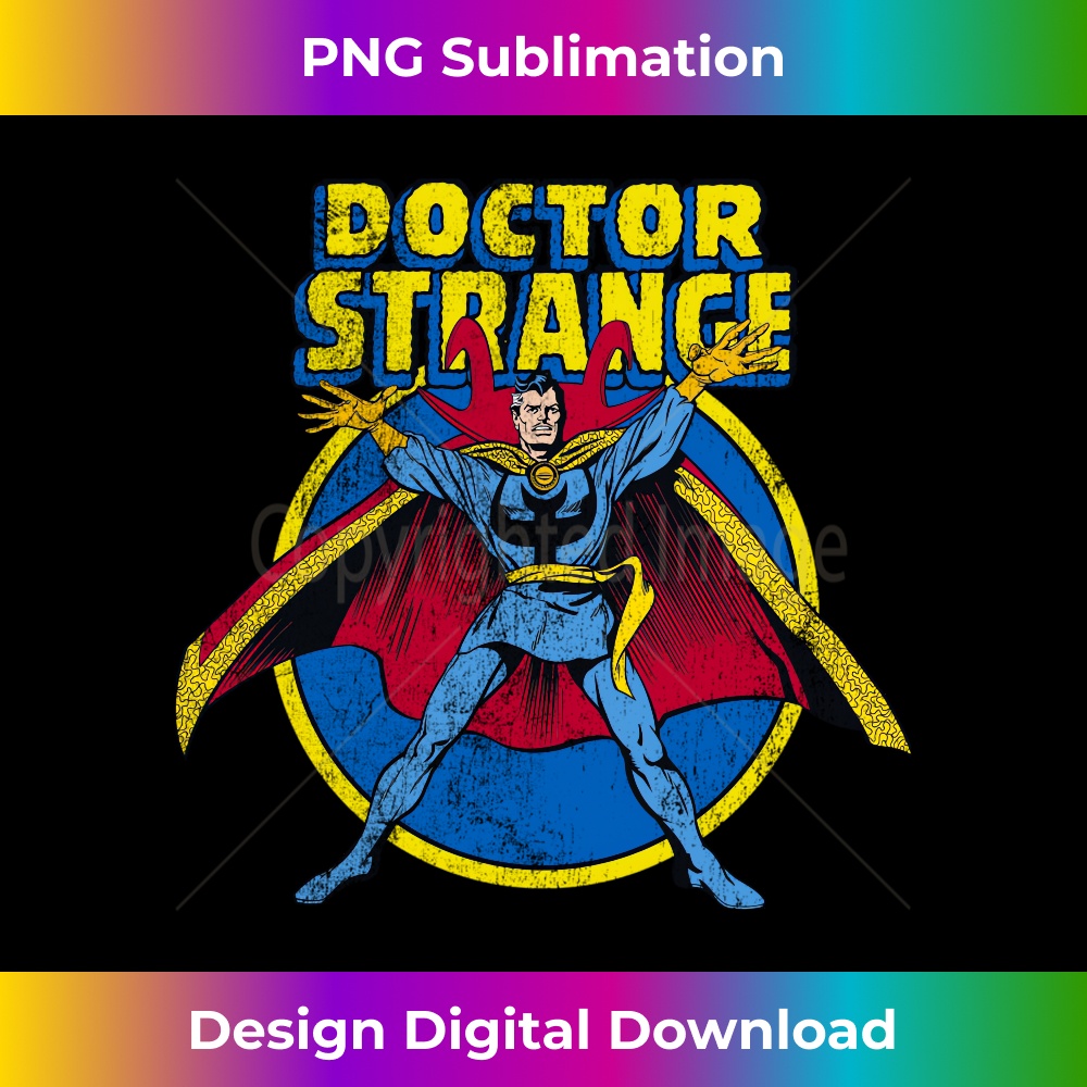 Marvel Comics Retro Doctor Strange Vintage Sorcerer Logo - D | Inspire ...