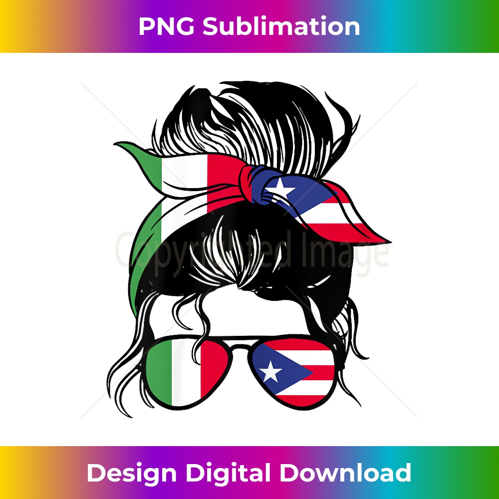 Half Italian Half Puerto Rican Mix Italia Boricua Mix - Subl | Inspire ...