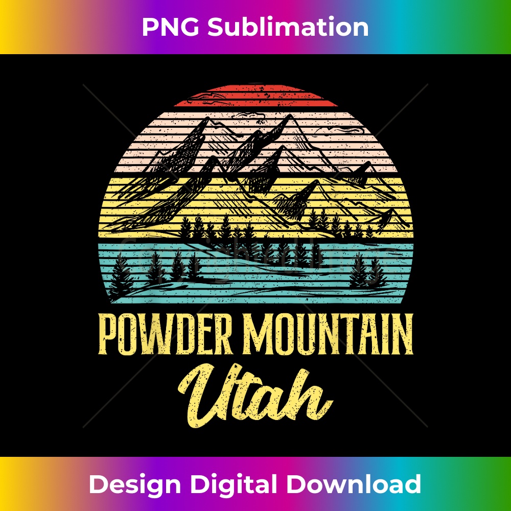 Powder Mountain Utah - Sublimation-Optimized PNG File - Chan | Inspire ...