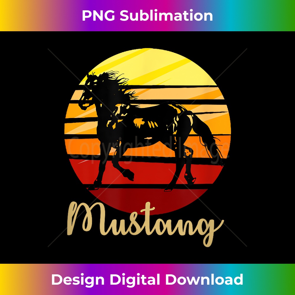 Mustang horse breed running in sunset Pony Trail Rodeo - Con | Inspire ...