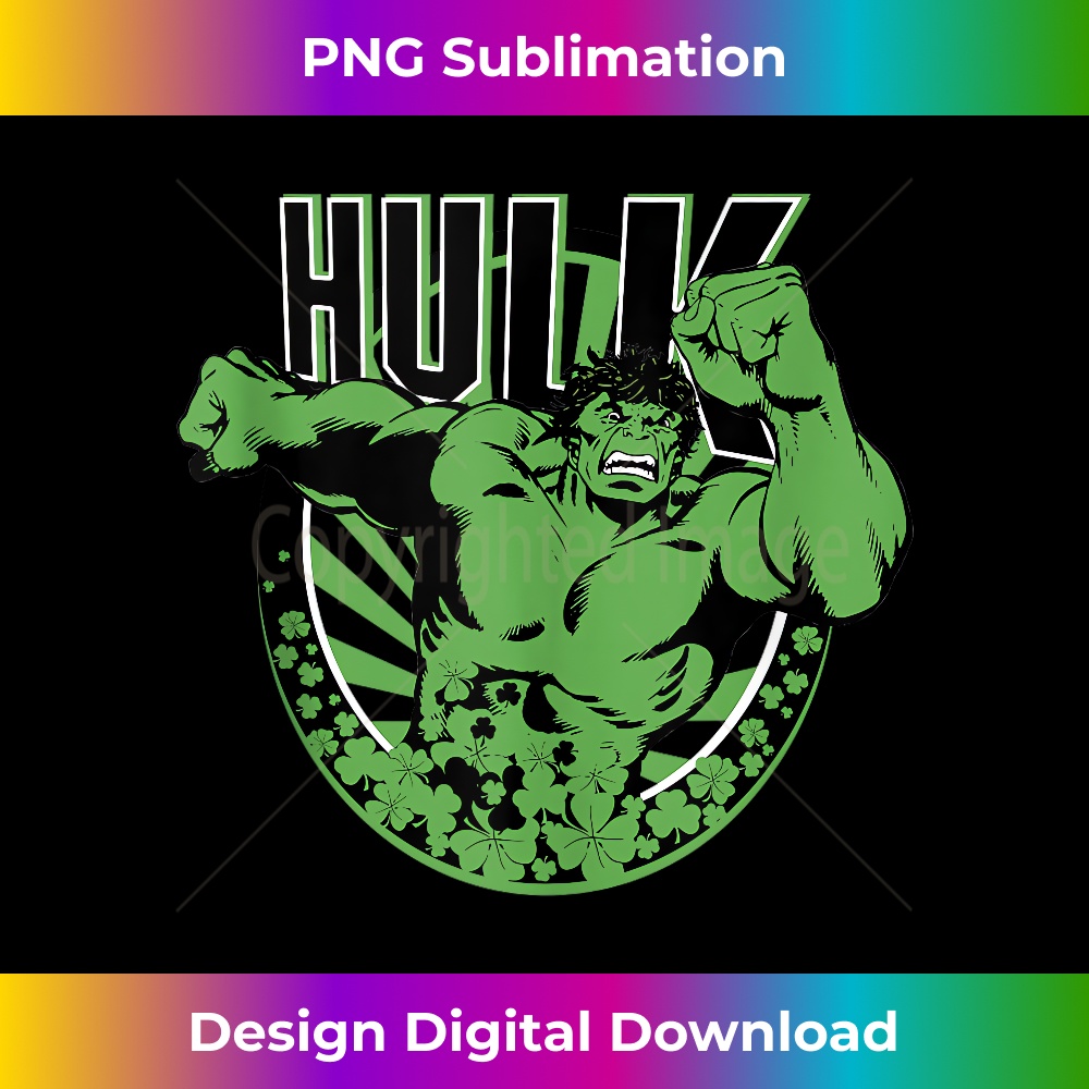 Marvel Hulk Vintage Clover Circle Portrait Logo - Innovative | Inspire ...