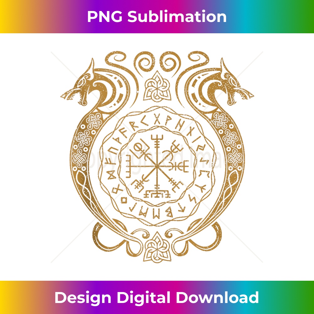 Retro Viking Runes Symbols Norse Compass Valhalla Mythology | Inspire ...