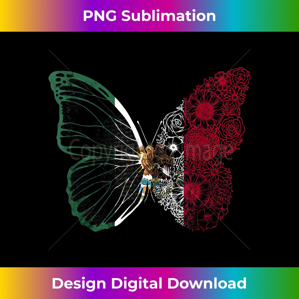 Mexican Butterfly Mexico Flag Mexican Pride Mexican Roots - | Inspire ...