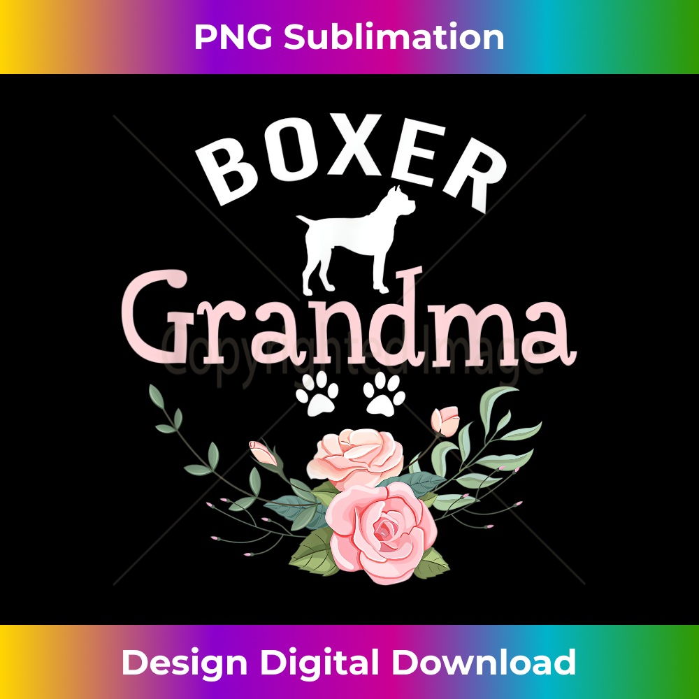 Boxer Grandma Dog s s Boxer Dog Pet Lover Christmas - Timele | Inspire ...