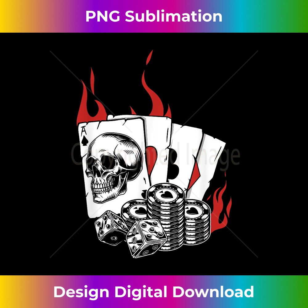 Skull Player Cards Playing Gambler Aces Holdem Texas Game - | Inspire ...