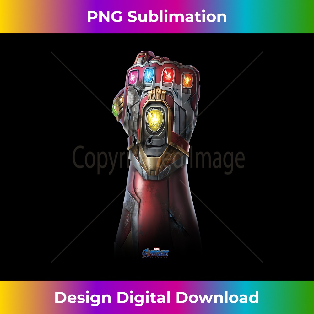 Marvel Avengers Endgame Infinity Stone Gauntlet Color Logo - | Inspire ...