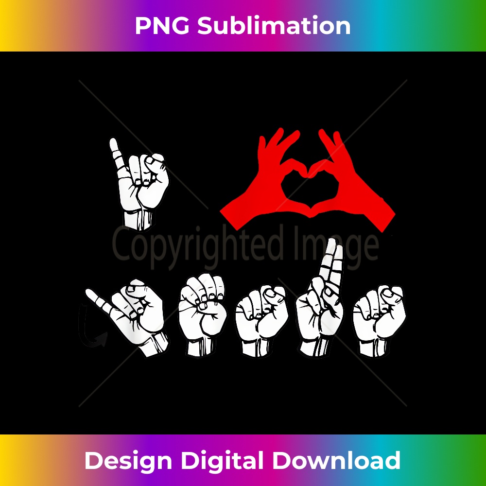 ASL (American Sign Language) I Love Jesus T - Minimalist Sub | Inspire ...