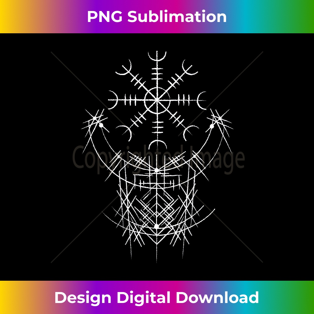 Nordic Viking Rune - Aegishjalmur The Helm of Awe (on back) | Inspire ...