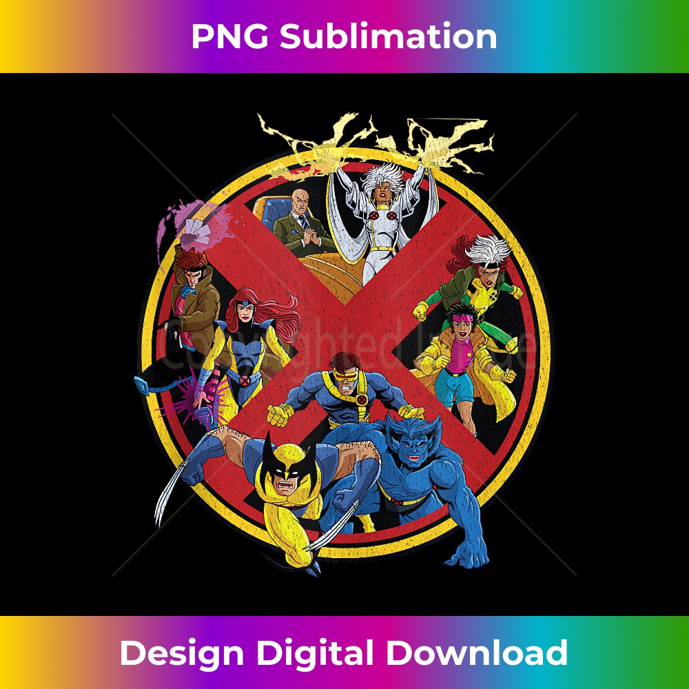 Marvel X-Men Animated Series Logo Retro 90s - Classic Sublim | Inspire ...