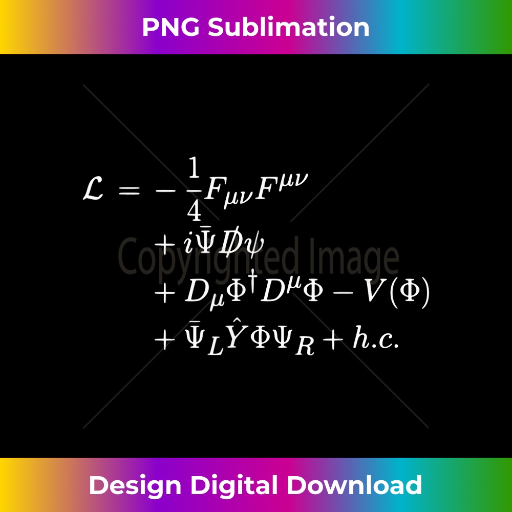 Standard Model Lagrangian Of Particle Physics - Crafted Subl | Inspire ...