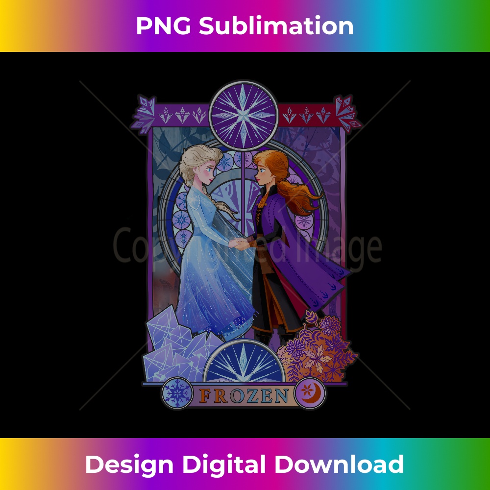 Disney Frozen 2 Elsa Anna Split Geometric - Artisanal Sublim | Inspire ...