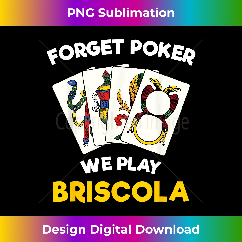 Briscola Quote Italian Card Game - Minimalist Sublimation Di | Inspire ...