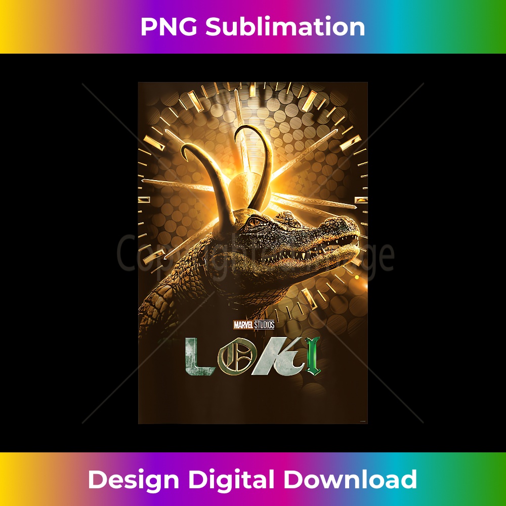 Marvel Loki Disney+ Alligator Loki Character - Futuristic PN | Inspire ...