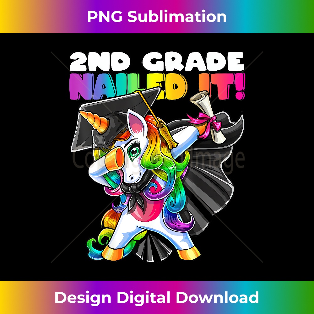 Dabbing Unicorn 2nd Grade Graduation Cap Gown Girls - Chic S | Inspire ...