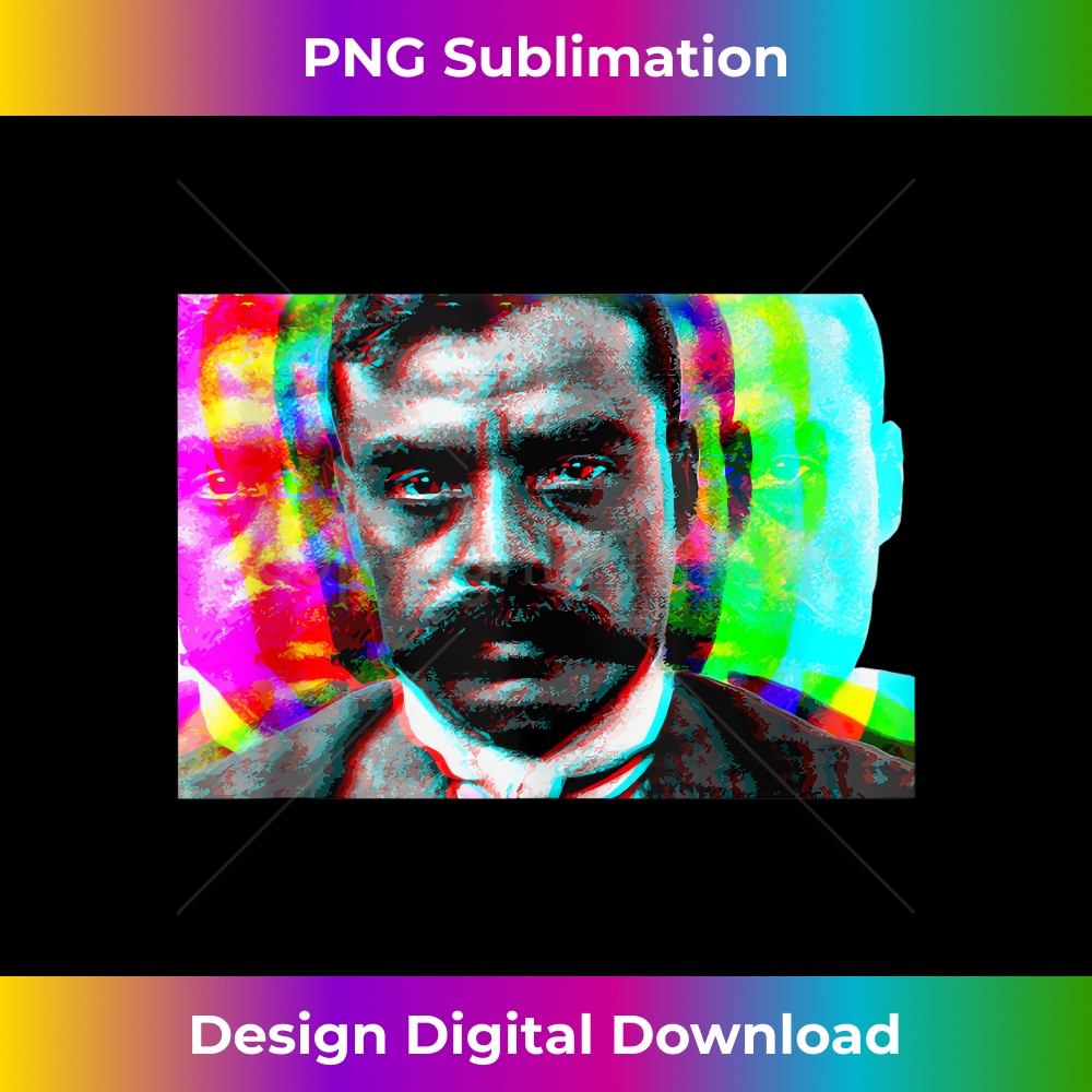 Emiliano Zapata Mexican Flag La Revolucion Mexicana 3D - Sle | Inspire ...