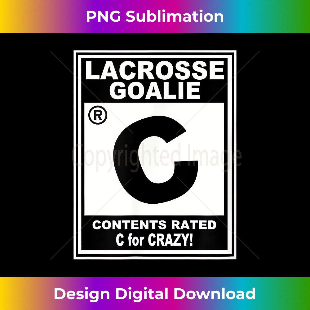 Lacrosse Goalie Rated LAX Funny Boy & Girls - Innovative PN - Inspire ...