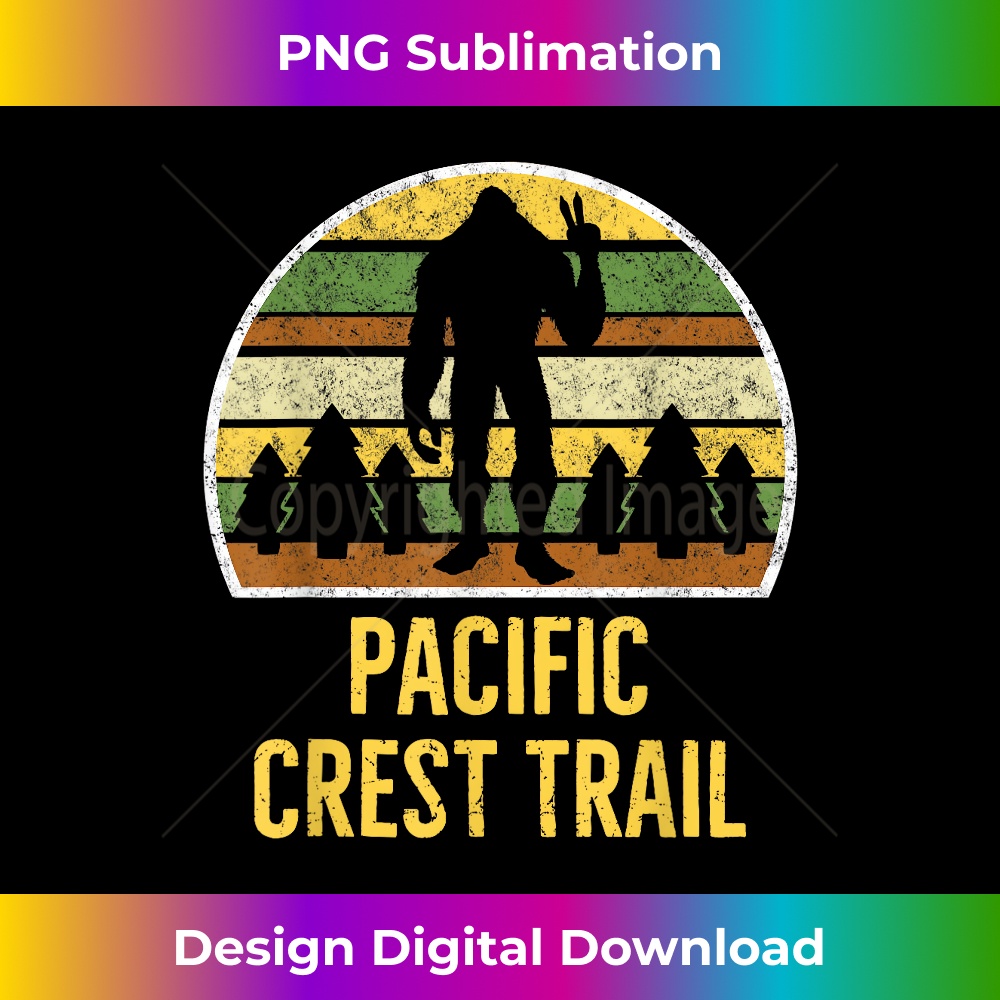 Pacific Crest Trail Bigfoot Hiking Sasquatch - Futuristic PN - Inspire ...