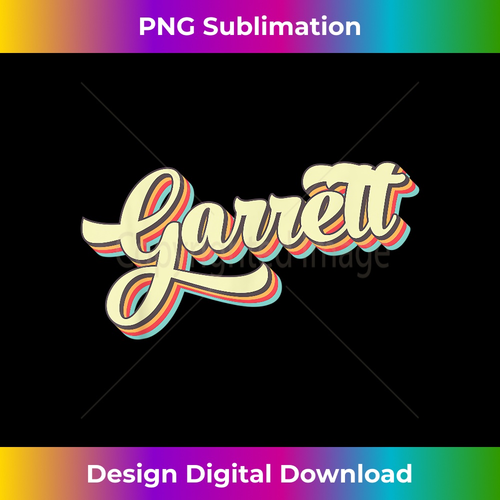 Garrett T Retro Art Baseball Font Vintage - Sublimation-Opti | Inspire Uplift