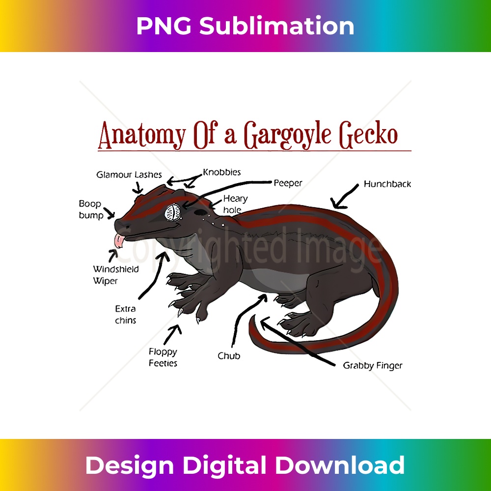 Anatomy of a Gargoyle Gecko - Sophisticated PNG Sublimation | Inspire ...