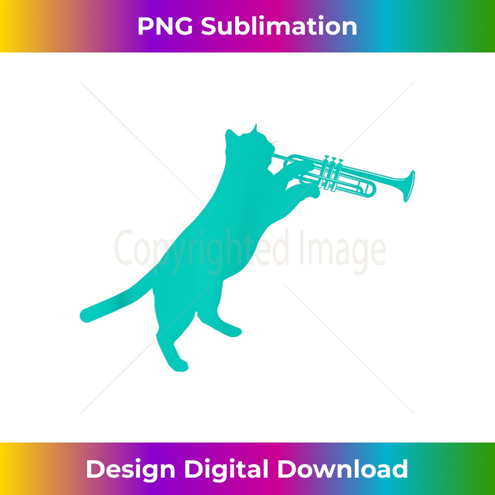 Cat Trumpet - Deluxe PNG Sublimation Download - Immerse in C | Inspire ...