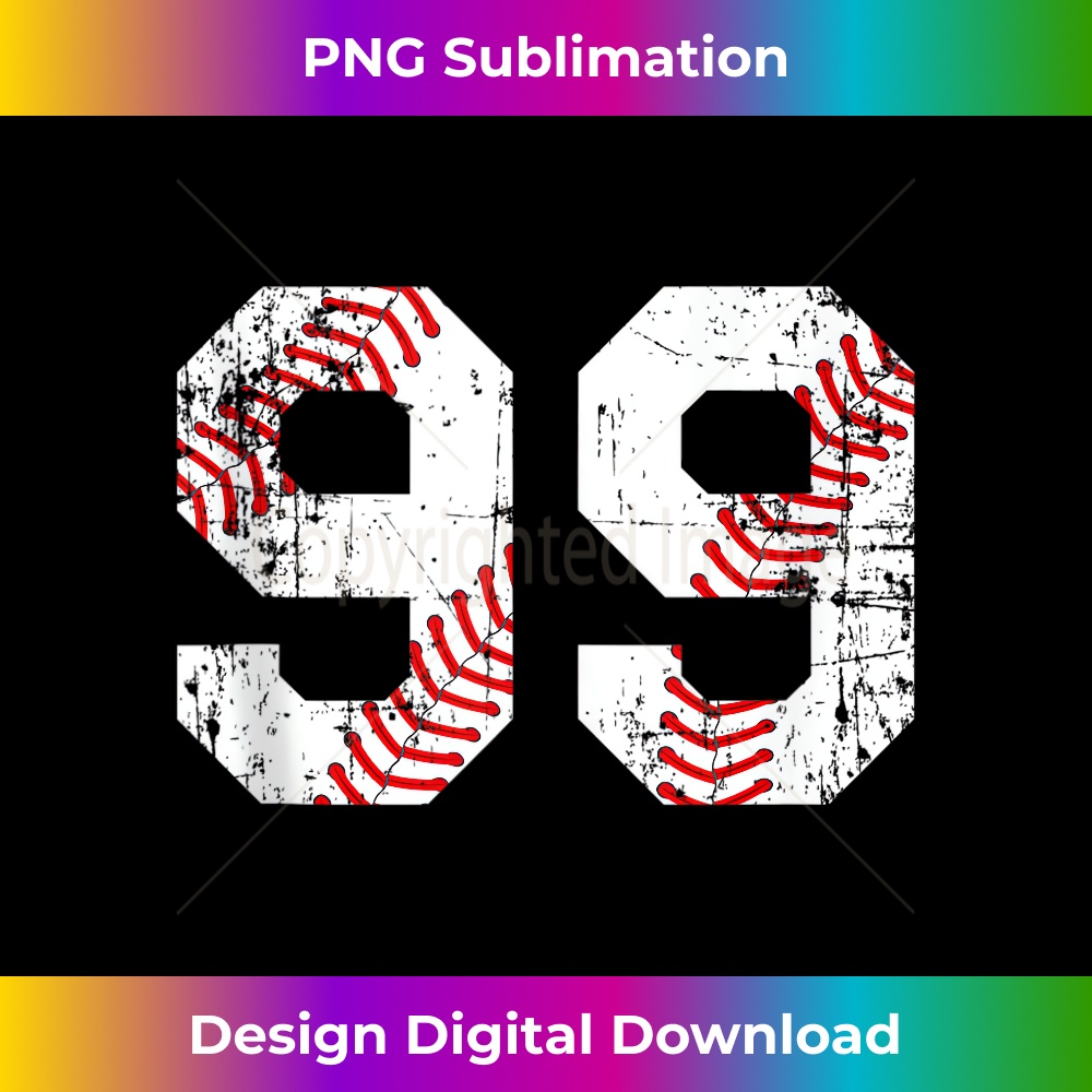 Vintage Baseball 99 Jersey Number - Sophisticated PNG Sublim | Inspire ...