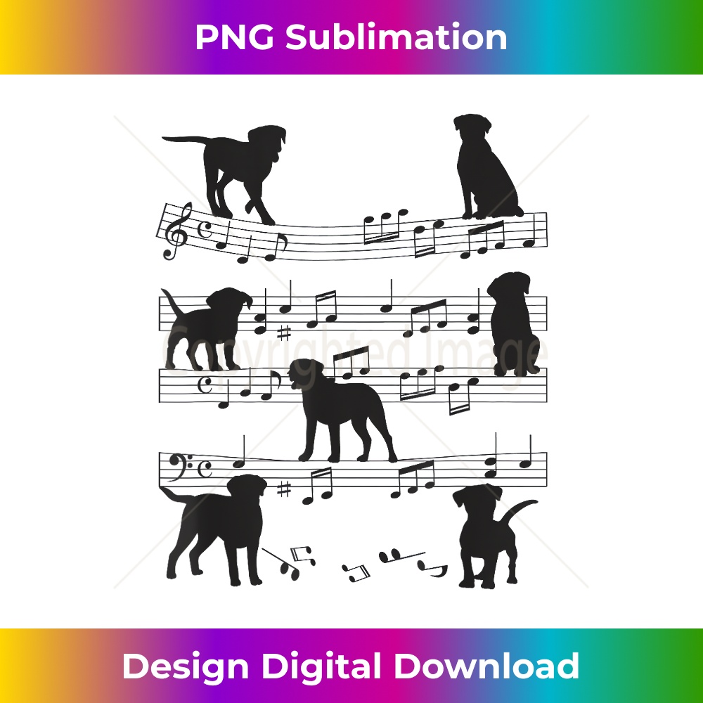 Treble Clef Music Notes Cute Dogs Puppies Musicians - Luxe S | Inspire ...