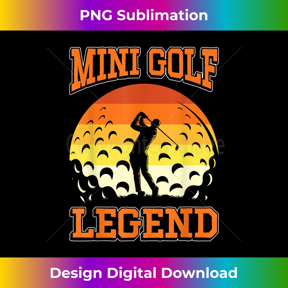 Vintage Retro Mini Golf Champion Funny mini Golfer Sport - E | Inspire ...