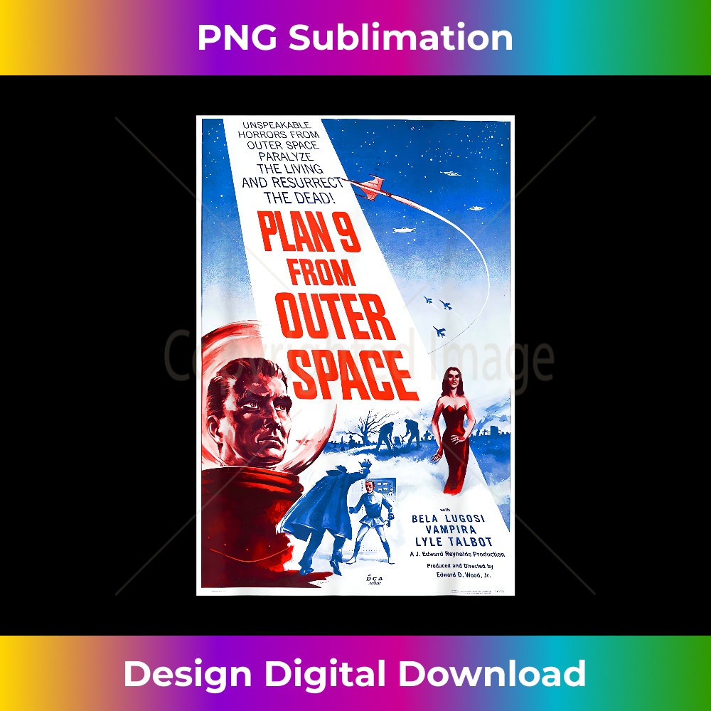 Outer Space Sci Fi Campy Horror Retro 50's - Urban Sublimati | Inspire Uplift