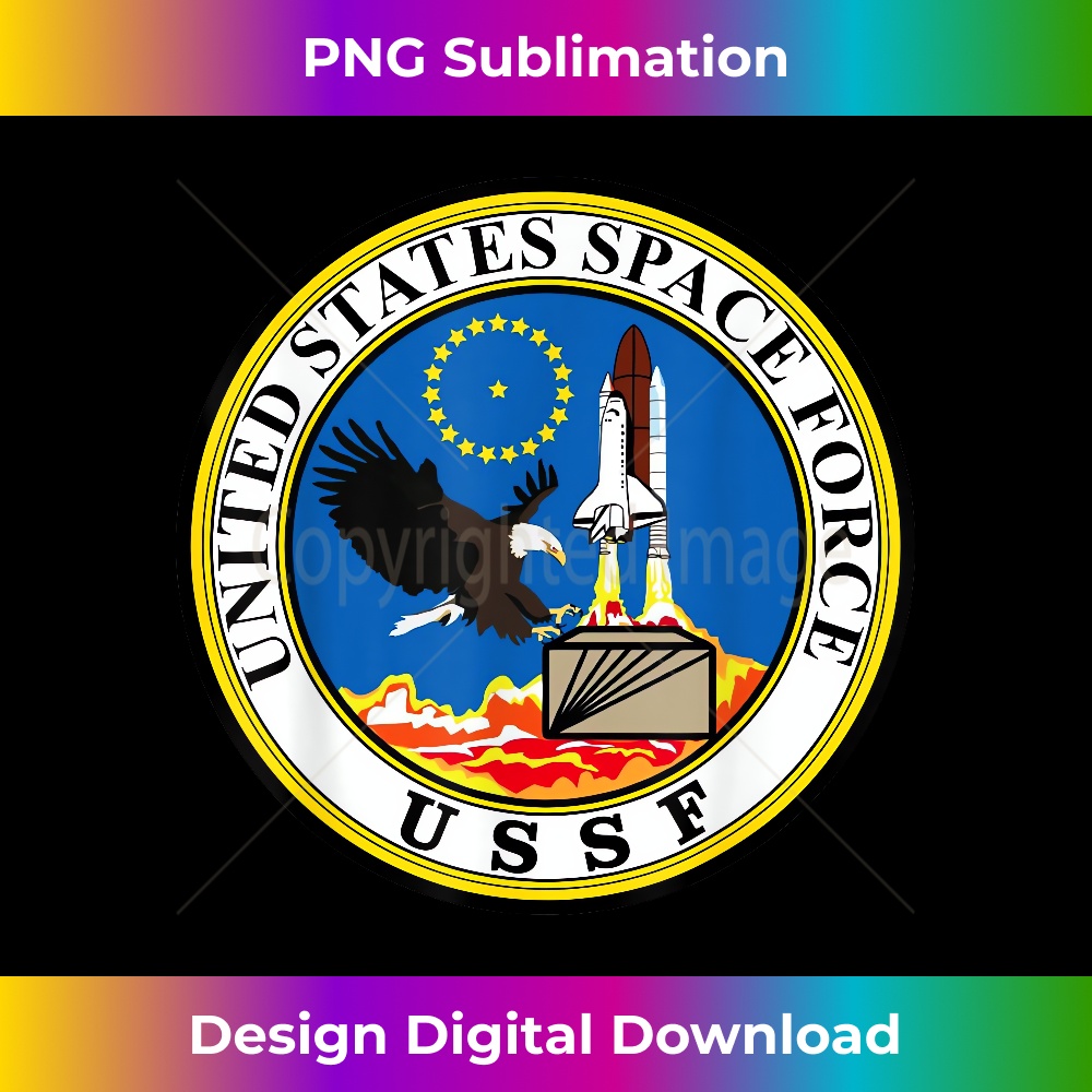 US Space Force USSF Emblem, Logo, Badge Bald Eagle - Contem | Inspire ...