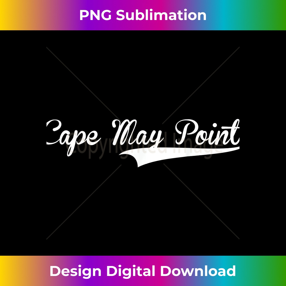CAPE MAY POINT Baseball Vintage Retro Font - Classic Sublima | Inspire ...