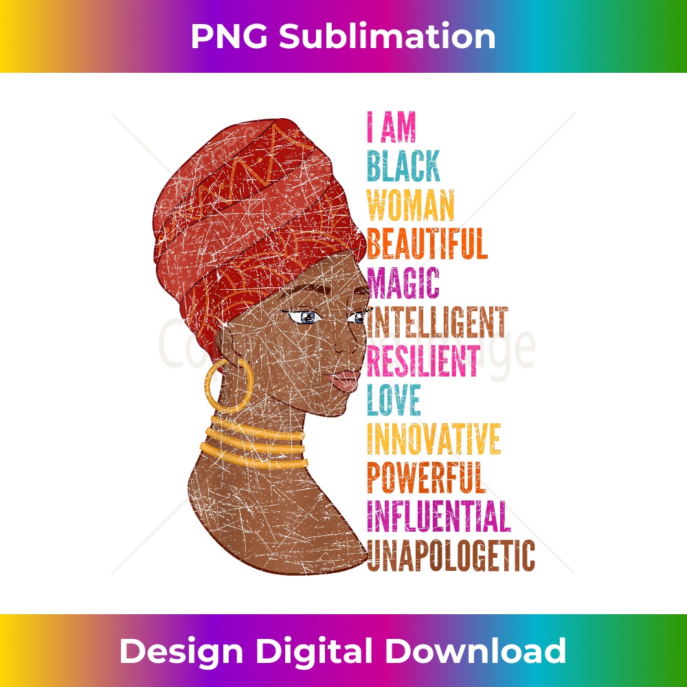 I Am A Black Woman African Girl Black History Month - Chic S - Inspire ...