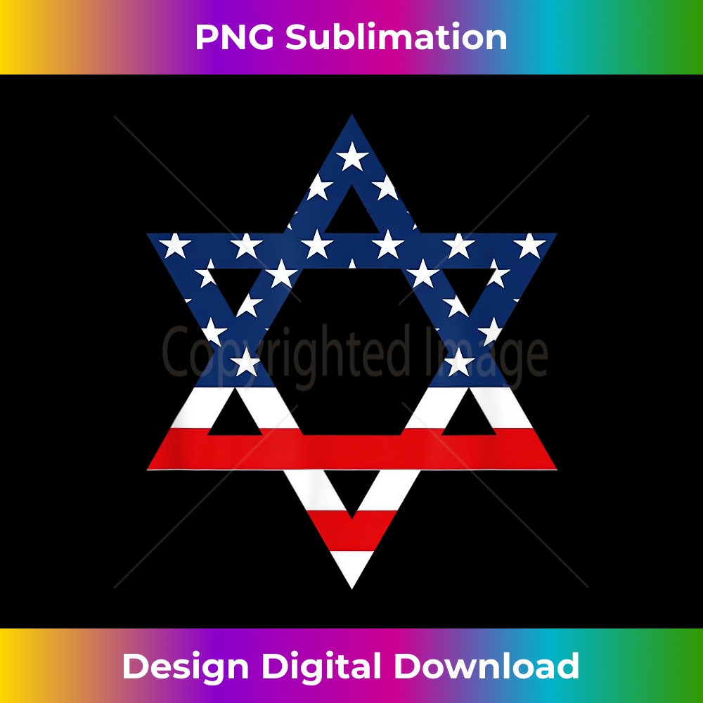 Star of David Jewish US Flag Half Jew Purim Love Israel - Bo | Inspire ...