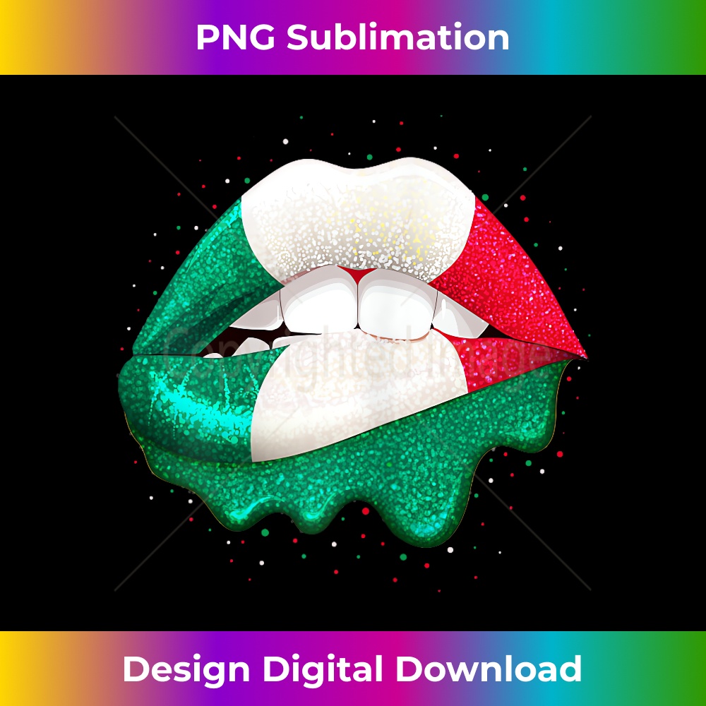 Mexican Flag Lips Girls Mexico - Futuristic PNG Sublimation | Inspire ...
