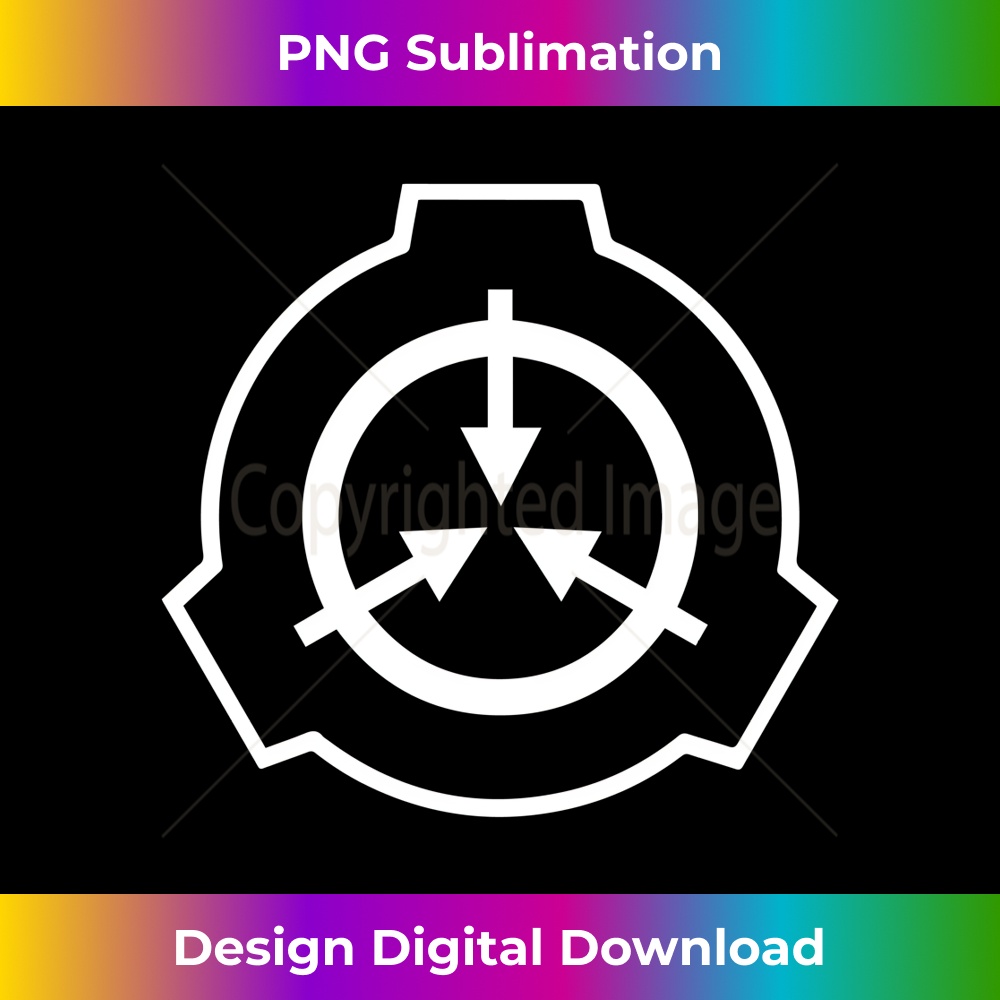 SCP Foundation White Logo - Bohemian Sublimation Digital Dow | Inspire ...