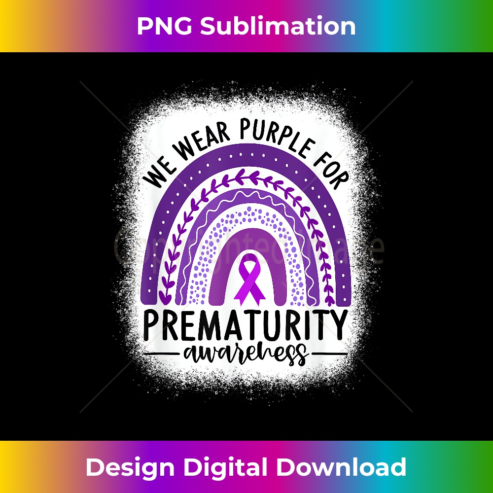 Rainbow Preemie - We Wear Purple for Prematurity Awareness - | Inspire ...