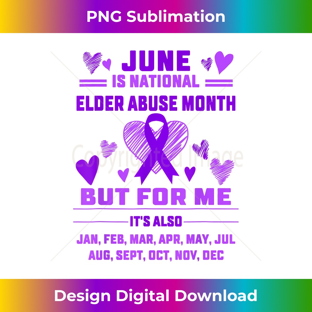 Heart Ribbon June Is National Elder Abuse Awareness - Urban | Inspire ...
