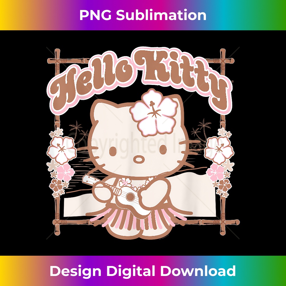 Hello kitty Hula Summer - Sleek Sublimation PNG Download - E | Inspire ...