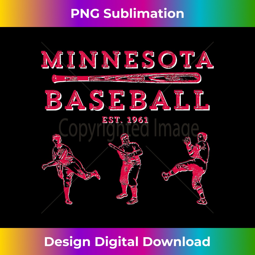 Classic Minnesota Baseball Twin Cities Fan Retro - Eco-Frien | Inspire ...