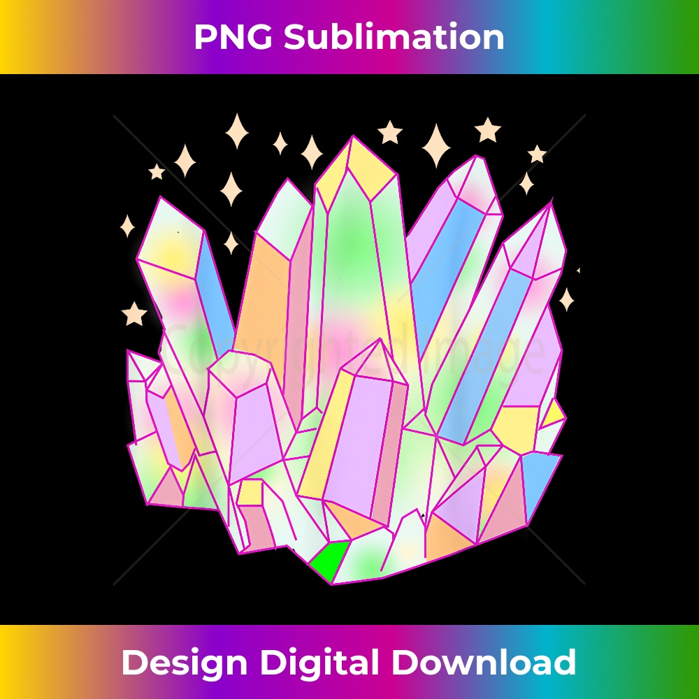 Pastel Goth Crystal Cluster Kawaii Witch - Crafted Sublimati | Inspire ...