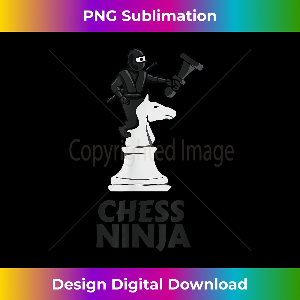 Funny Chess Ninja Young Player Chess Master Knight Pawn - So | Inspire ...